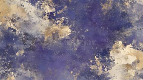 Future Dusk Color Palette 2025 Inspired Abstract Art Background Stock Illustration