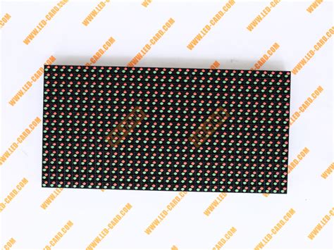 P Outdoor Dual Color LED Module LED CARD Shopping