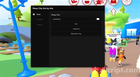 MeepCity Auto Farm Get Car Get Jetpack Scripts Rbxscript