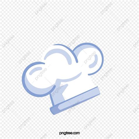 รูปภาพประกอบหมวกเชฟน่ารักการ์ตูน Png หมวกเชฟ น่ารัก สีน้ำเงินภาพ Png และ Psd สำหรับดาวน์โหลด