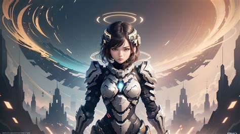 Armored Girl By Met4lhe4d On Deviantart