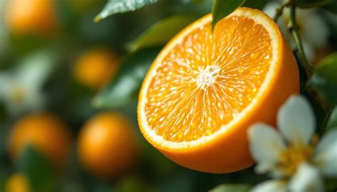Free Fresh Orange Closeup Image Orange Citrus Fruit Download At