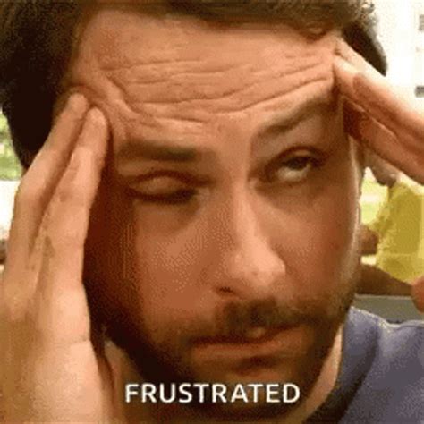 Headache Frustrated Expression 