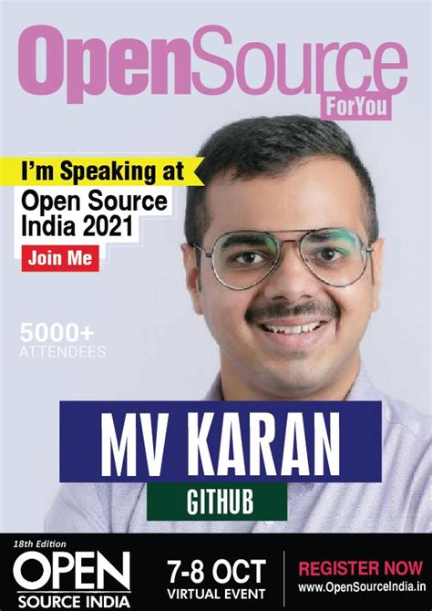 Karan Mv On Linkedin Opensource India Github