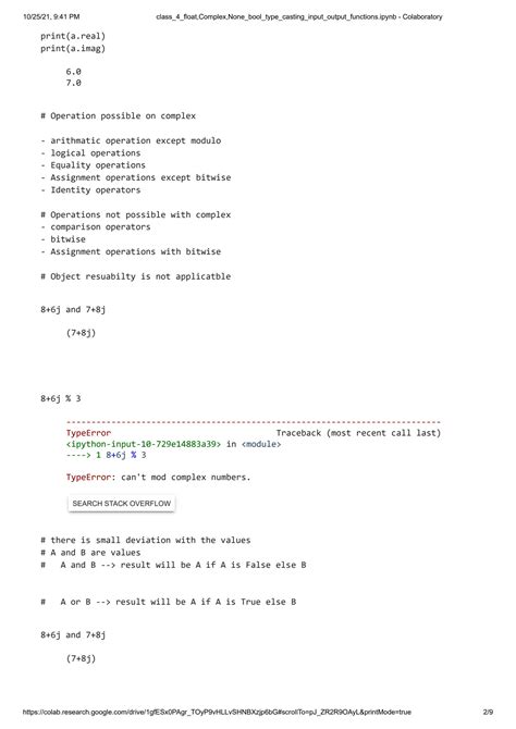 solution class 4 float complex none bool type casting input output