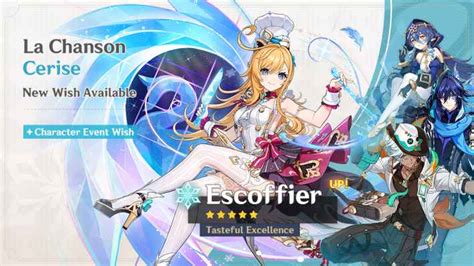 Genshin Impact | Wish Banner For Escoffier - Featured Characters & Should You Pull - GameWith