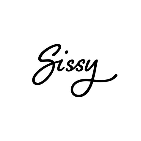 Sissy Temporary Tattoo 2 Pack Etsy