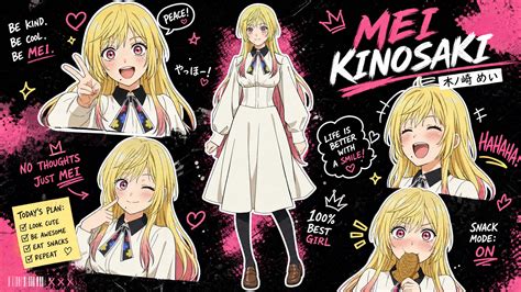 Mei Kinosaki — 4k Ultra Hd Anime Wallpaper By Quantumcurator