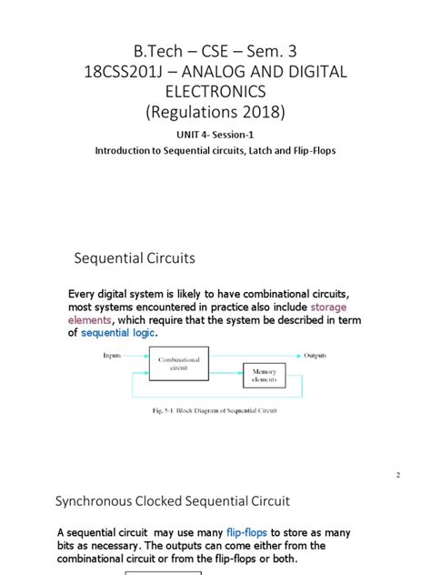 sequential circuits pdf computer engineering electrical engineering