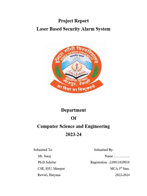 Done Laser Based Security Alarm System Neet Members Pdf Security Alarm Resistor