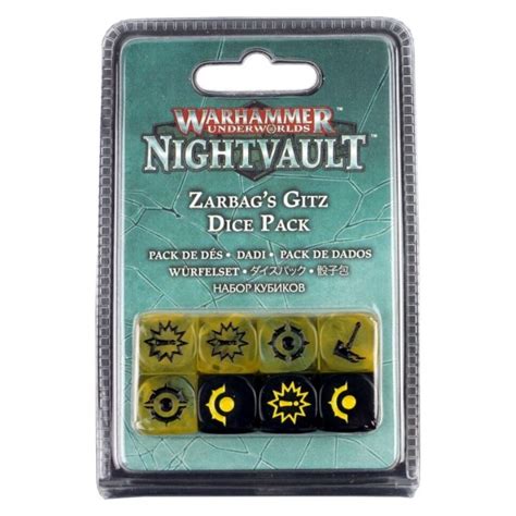 Warhammer Underworlds Zarbags Gitz Dice Pack Shopee Philippines