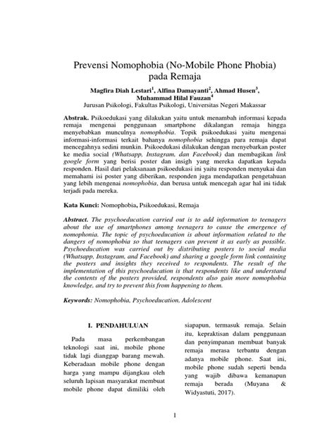 Nomophobia Pdf