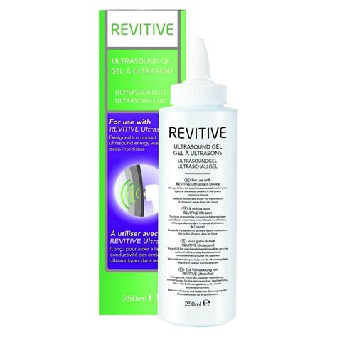 Revitive Ultrasound Gel 250ml My Safe Care United States
