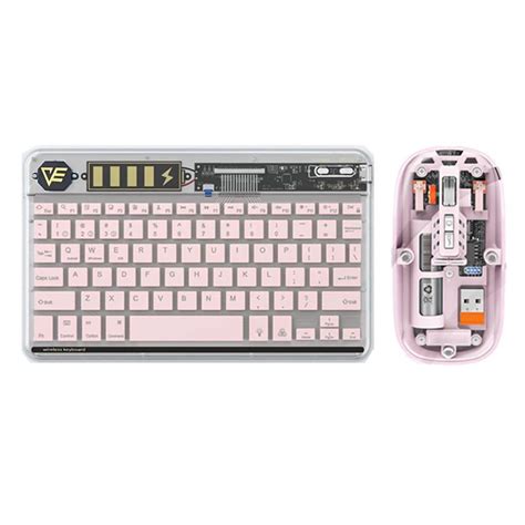 Moobody Wireless Keyboard And Mice Combo With Bt3 0 Connection And Led Colorful Backlit