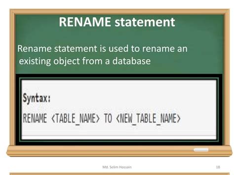 data definition and data manipulation language ddl and dml pptx