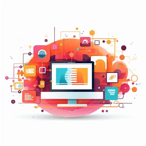 Premium Vector Internet Network Communication Web Technology Computer Icon Vector Online