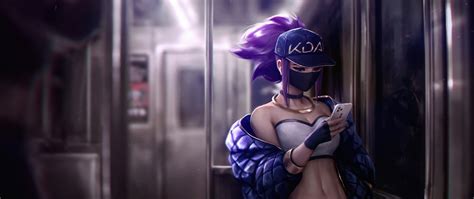 Kda Akali Wallpaper 4k Metro K Pop