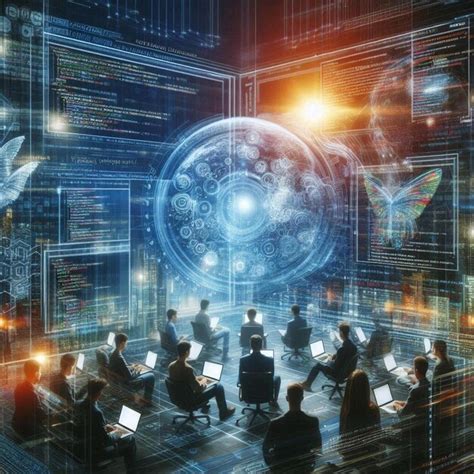 Software Developers Collaboration Premium Ai Generated Image