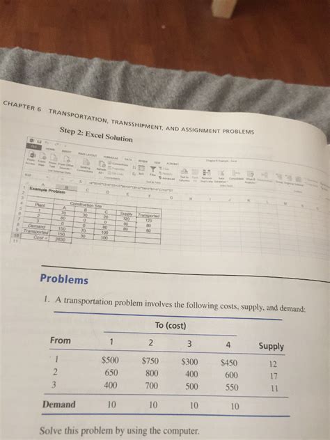 solved chapter 6 transportation transshipment an step 2
