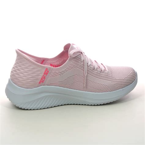 Skechers Slip Ins Ultra Ltpk Light Pink Womens Trainers 149710