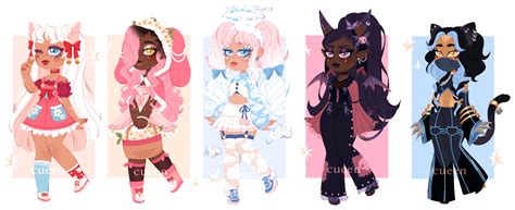 Sanrio Inspired Adopts Closed By Cueen On Deviantart