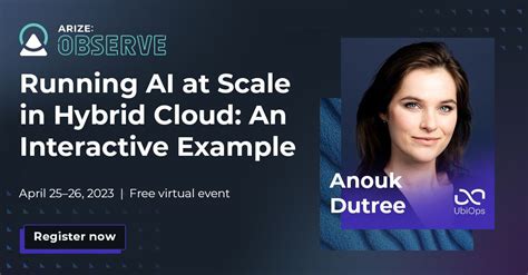 anouk dutrée on linkedin arize observe