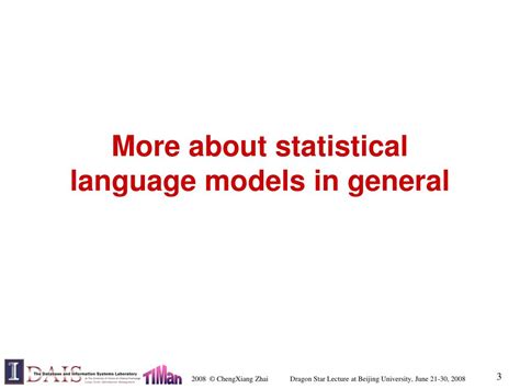 Ppt 龙星计划课程 信息检索 Statistical Language Models For Ir Powerpoint