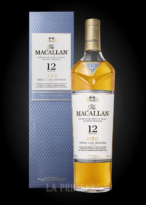 The Macallan 12 Yo Triple Cask Single Malt Scotch Whisky La Primeur