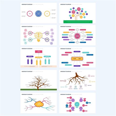Mind Map Powerpoint Fully Editable Templates Mind Map Charts Powerpoint Templates