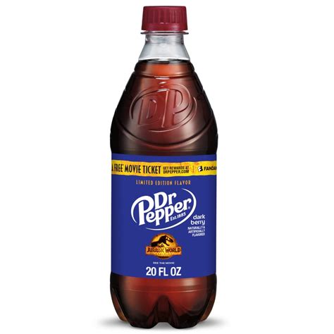 Dr Pepper® Dark Berry Soda Bottle 20 Fl Oz Ralphs