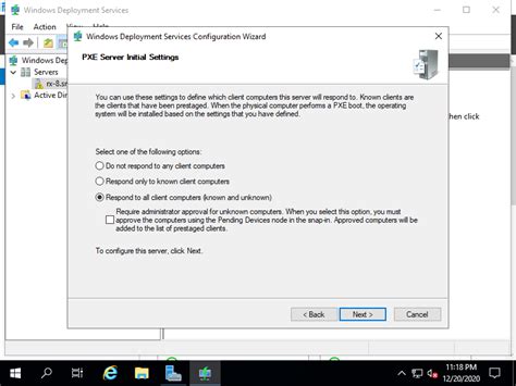 Windows Server 2019 Wds Configure Services Server World