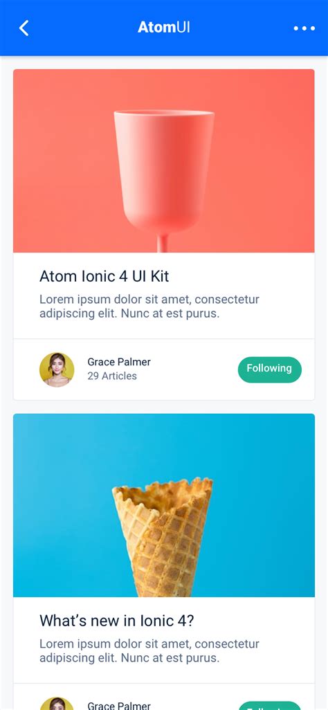 Molecule Ionic Starter Theme Ionic 6 Angular 13 Sass Firebase By Decoui