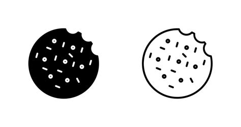 Cookie Vector Icon 42617327 Vector Art At Vecteezy