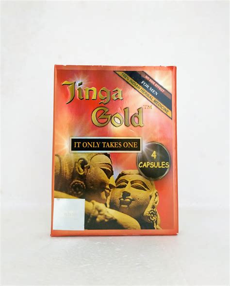 Buy Jinga Gold 4Capsules Online - Ayush Care