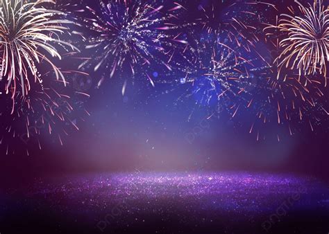 2023 Fireworks New Year Celebration Light Effect Background Fireworks