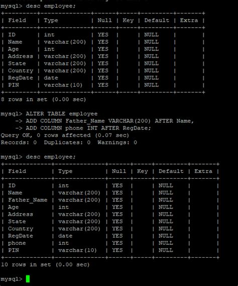 Top Most Popular Mysql Commands Bitscentric