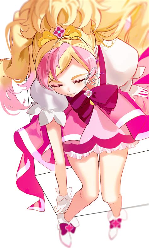 Nani S2 Nani Cure Flora Haruno Haruka Go Princess Precure Precure Absurdres Commentary