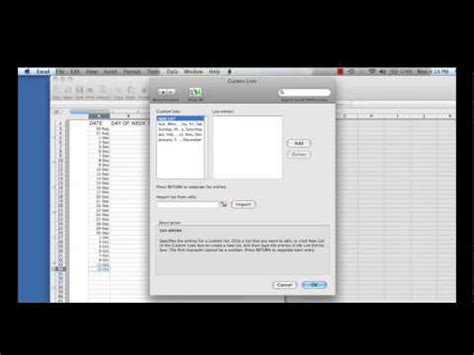 Using The Autofill Feature In Excel For A Mac YouTube