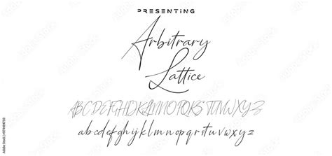 Hand Drawn Vector Alphabet Modern Monoline Signature Script Font Elegant Signature Font Best