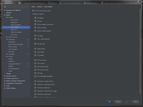 PhpStorm Save Collapsed Code Blocks Stack Overflow