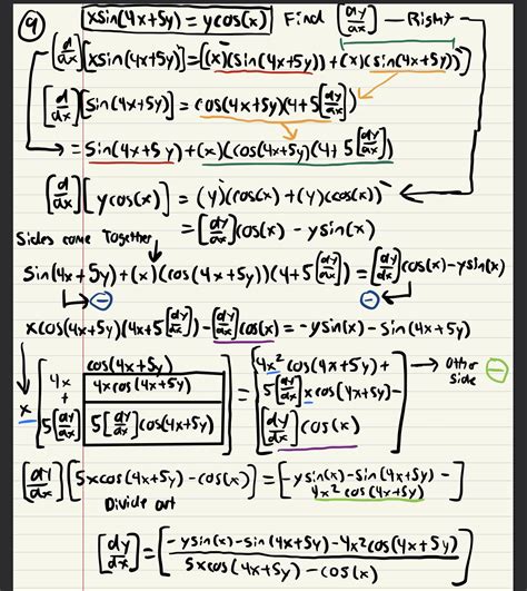 [university Calculus 1] Why Is This Implicit Differentiation Incorrect