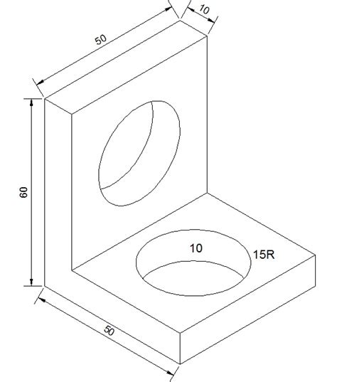 AutoCAD Isometric Drawings Practice Level Computers Adda