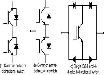 Various Arrangements For Bidirectional Switches Download Scientific Diagram