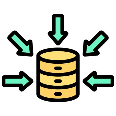 Database Generic Outline Color Icon