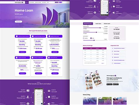 Bank Ui Design By Humayun Kabir On Dribbble