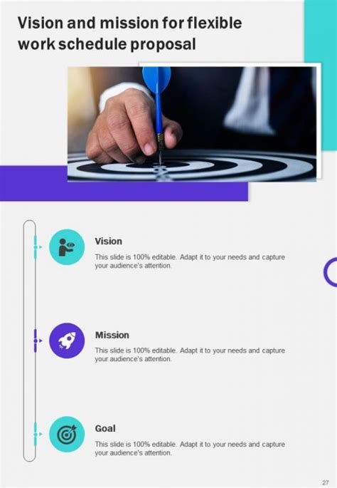Flexible Work Schedule Proposal Report Sample Example Document Ppt Slide