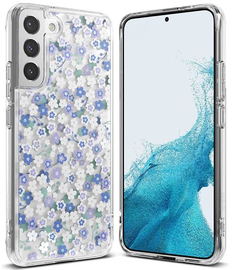 Samsung Galaxy S22 Back Cover Case Fusion Design Wild Flowers