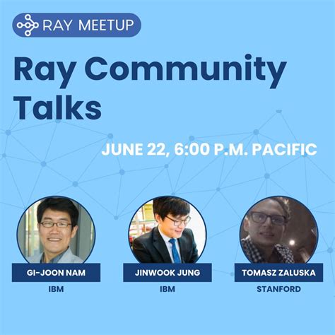 jules damji on linkedin ray ml community rllib ray
