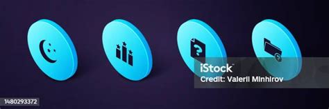 아이소 메트릭 알 수없는 디렉토리 문서 순위 별 및 달과 별 아이콘을 설정합니다 벡터 1위에 대한 스톡 벡터 아트 및 기타 이미지 1위 3차원 형태 누름 버튼