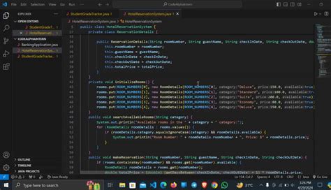codealpha java internship finalproject hoteltech